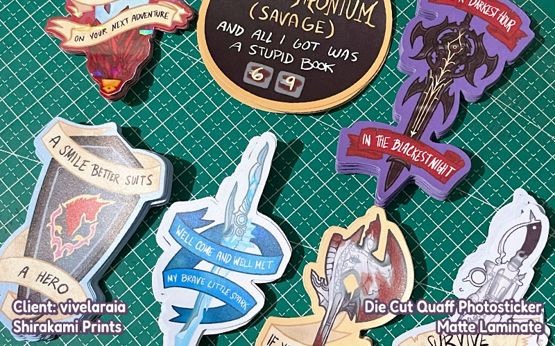 Quaff Photosticker - Shirakami Prints